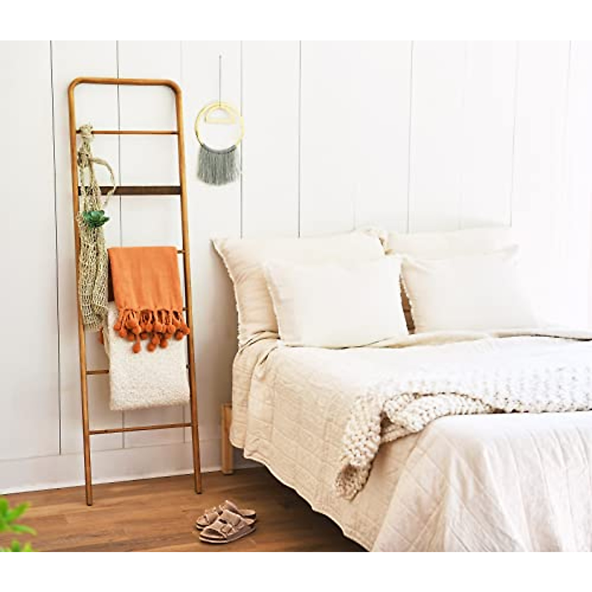 Main + Mesa Wood Blanket Ladder