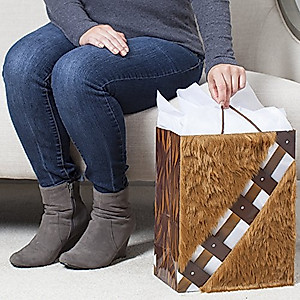 Hallmark Large Gift Bag (Chewbacca with Faux Fur)