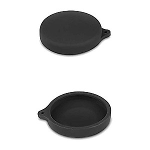 Rubber Lens Cover Cap for GoPro MAX Waterproof 360 Camera with Keeper, ULBTER Elastic Lens Cap Leash Keeper Prevent Lens Cap Lost Accessory for Go pro Max [2+2 Pack]