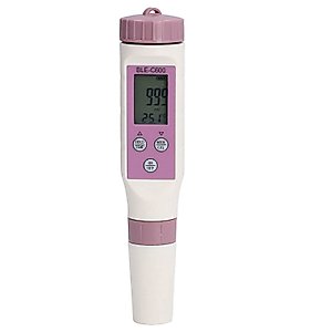 7 in 1 Bluetooth Water Quality Tester Automatically Save Data PH EC ORP Waterproof Salinity Meter for Water Fish Drinking Water, Sewage Treatment