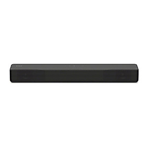 Sony S200F 2.1ch Soundbar with built-in Subwoofer and Bluetooth Home Theater Audio for TV, (HT200F), easy setup, compact, home office use with clear sound black