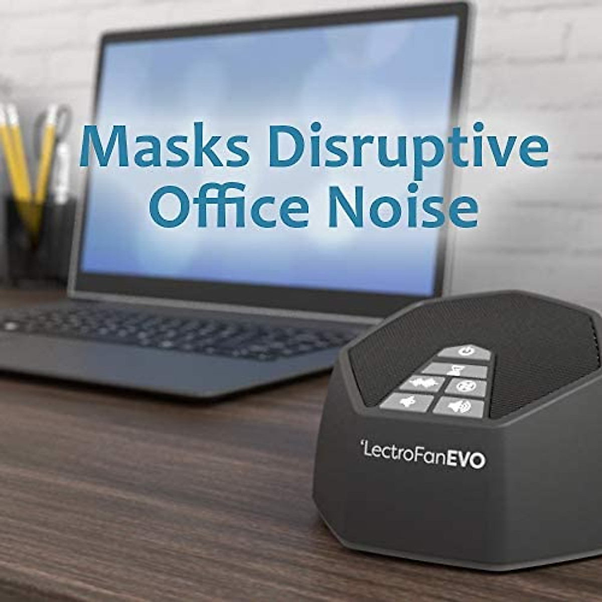 LectroFan EVO Guaranteed Non-Looping Sleep Sound Machine with 22 Unique Fan Sounds, White Noise Variations, and Ocean Sounds, with Sleep Timer