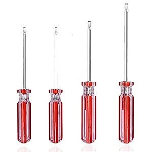 Square Head Screwdriver Set 4 Sizes, SKZIRI 4PCS Square Screwdriver Tool Kits Magnetic Tips SQ0 SQ1 SQ2 SQ3