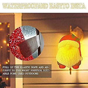 Christmas Gnome Lampshade Corridor Wall Lamp Dustproof Protective Cover for Home Garden Yard Porch Light Protection Shield christmas porch light covers decorations