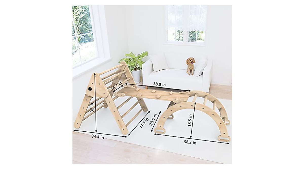 Baoniu Foldable Climbing Triangle Toys for Kids