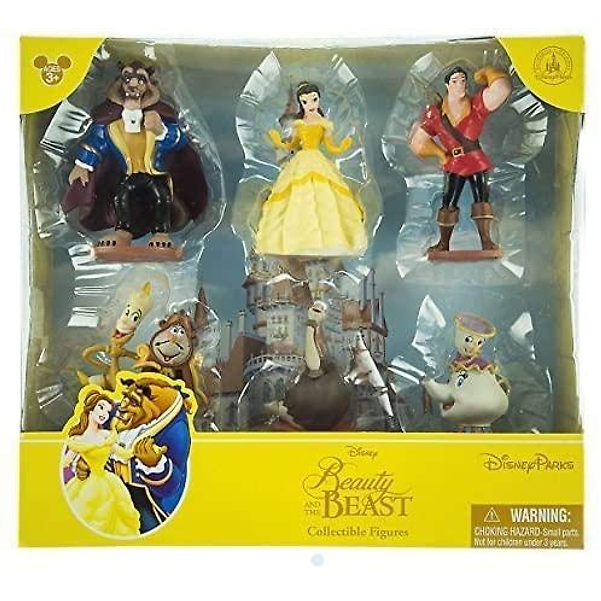 Disney Parks Exclusive - Cake Topper Figures - Beauty and the Beast