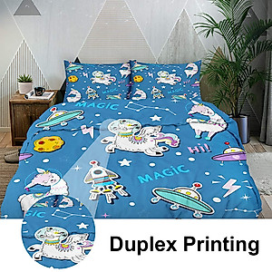 Yunine Paris Bedding Set Comforter Eiffel Tower Duvet Cover Set Romantic Couple with Umbrellas in The Street, Grey, red, Queen Size, 1 Duvet Cover and 2 Pillowcases