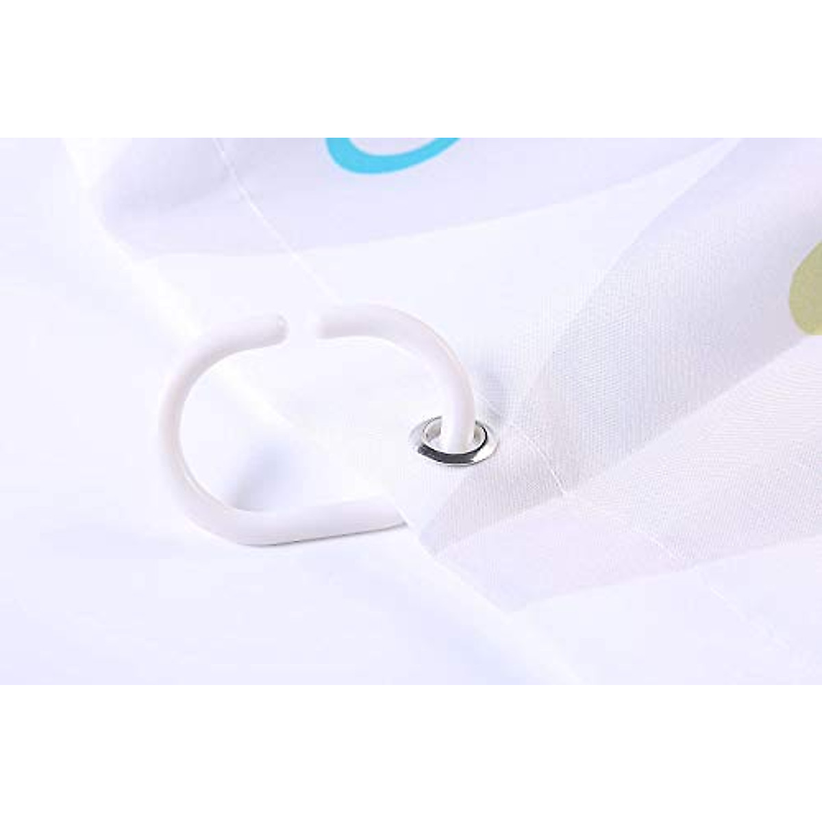 Staroden Shower Curtain with Hooks Backdrop Tree Beautiful Cold Foggy Winter Mountains Fog Morning Clouds Nature Parks View Outdoor Waterproof Decorative Bathroom Cloth Fabric Set 60" x 72"