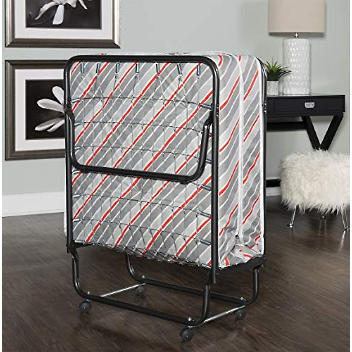 Linon Mattress Nixon Folding Bed, Single, Mulit-Color