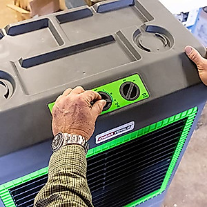 OEMTOOLS 23969 3-Speed Evaporative Cooler, Green and Gray, Cools Up to 1600 Square Feet, 5300 CFM, Portable Cooler Fan