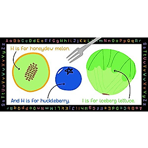 A is for Avocado: A Yummy First Words Book