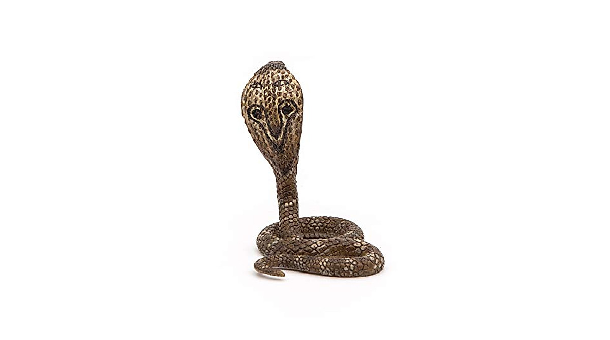Papo King Cobra Toy Figure - Realistic Reptile for Collectors