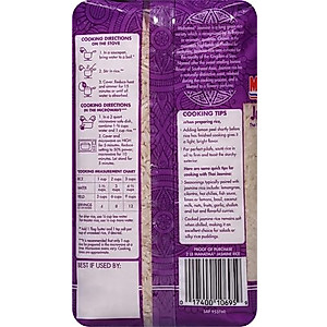 Mahatma Jasmine Rice, 2lb Bag of Rice, Thai, Indian, or Cambodian Fragrant Flavored Rice, Stovetop or Microwave Rice