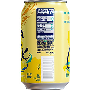 LaCroix Sparkling Water, Lemon 8pk, 12 Fl Oz (pack of 8)