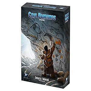 Endless Winter Paleoamericans Cave Paintings Board Game Expansion | Prehistoric Strategy Game for Adults and Kids | Ages 12+ | 1-4 Players | Average Playtime 60-90 Minutes | Made by Fantasia Games