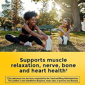 Nature Made High Absorption Magnesium Glycinate Gummies 100 mg per Serving, Muscle, Nerve, Bone and Heart Support, Magnesium Supplement, 40 Magnesium Gummies, 20 Day Supply