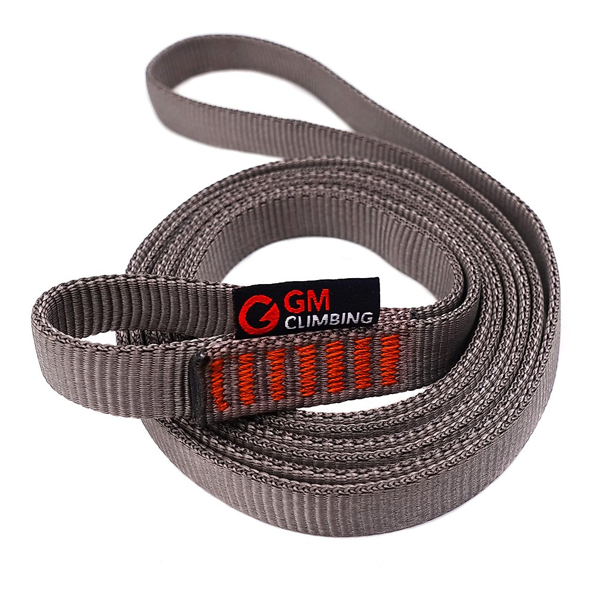 GM CLIMBING One Unit 16mm Nylon Sling Runner 30cm / 12inch (Gray)