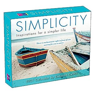 2021 Simplicity Inspirations for a Simpler Life Boxed Daily Calendar