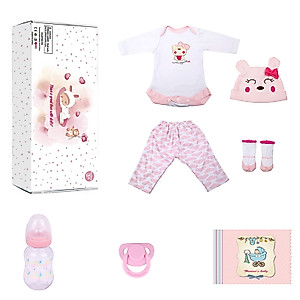 Kaydora Reborn Baby Dolls Girl - 22 Inch Soft Cloth Body Newborn Girl Doll, Realistic Sleeping Baby Doll That Look Real for Kids Age 3+