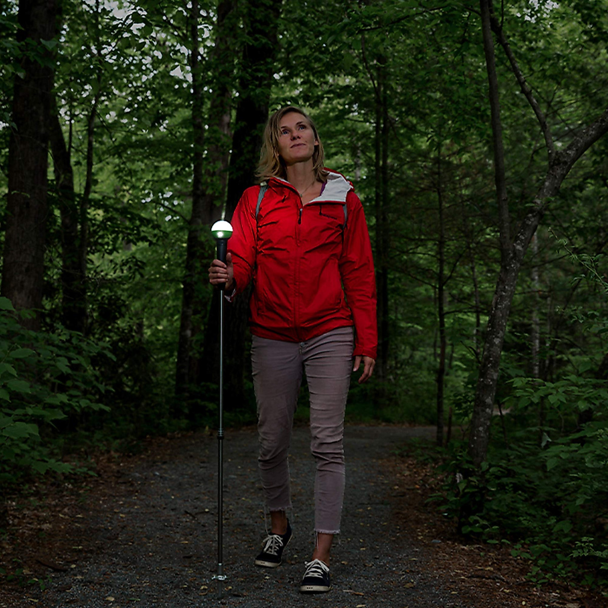 WayLight Multi-Functional Camping LED Light and Trekking Pole