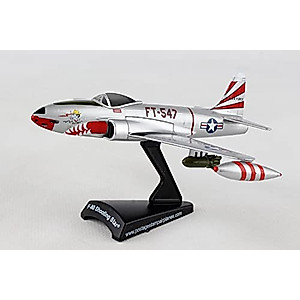 Daron Postage Stamp F-80 Shooting Star Evil Eye Fleagle/Miss Barbara Ann 1/96 Scale, Silver