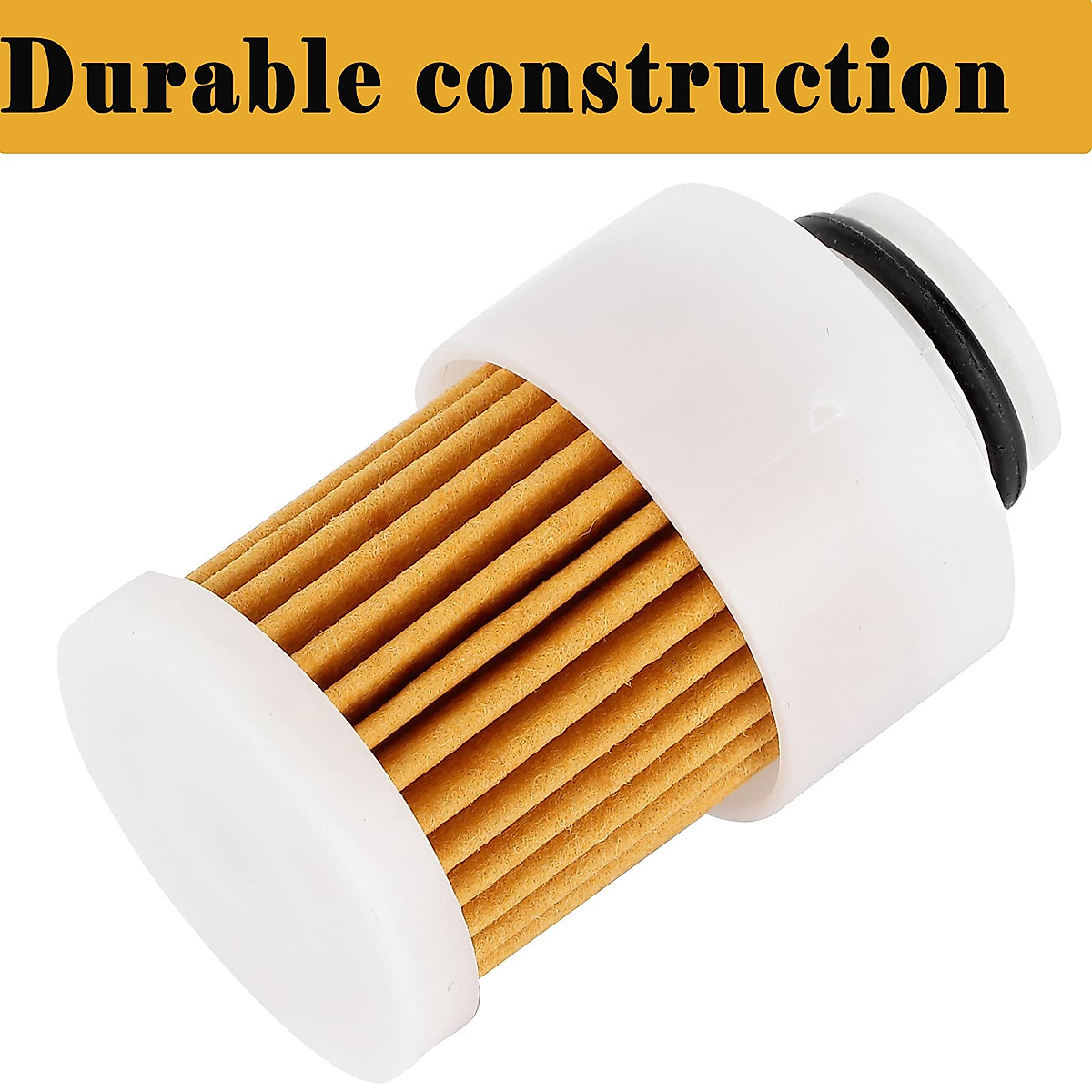 2 Pack 68V-24563-00-00 Fuel Filter Yamaha 50HP 60HP 75HP 90HP 115HP 4 Stroke Outboard Replaces Sierra 18-7979 Mercury 881540 filter 3 Microscopic OE Filtration Rating