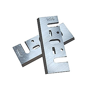 FOXBC 3-1/4 Inch 82mm HSS Resharpenable Planer Blade Replacement for Makita KP0810,1900B, KP0800K, DeWalt D26676, DW6655, DW680, Bosch, Ryobi and most Hand-Held Planer