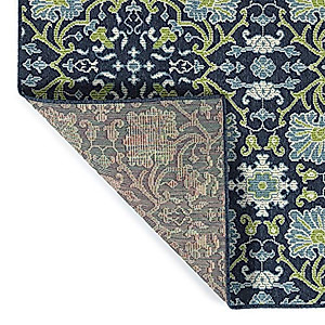Kaleen Area Rug 3'6" x 5'6" Navy