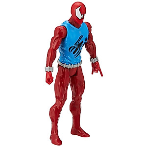 Spider-Man Marvel Titan Hero Series Blast Gear Marvel’s Scarlet Spider 12-Inch-Scale Super Hero Action Figure Toy Great Kids for Ages 4 and Up