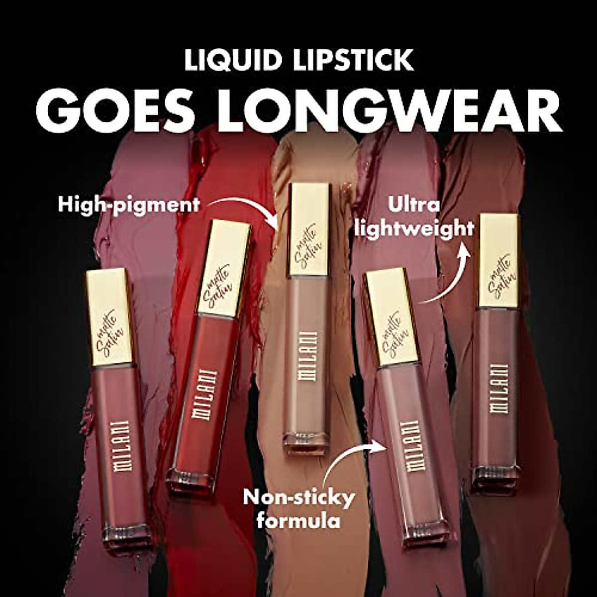 Milani Amore Matte Lip Crème - Covet (0.22 Fl. Oz.) Cruelty-Free Nourishing Lip Gloss with a Full Matte Finish