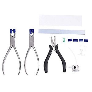 Brrnoo Eyeglasses Repair Set, 3 Pcs Professional Glasses Pliers Kit Professional Eyeglass Repair Set Rimless Disassembly Glasses Frames Optical Tools Set, Eyeglass Plier Set for Eyeglasses Repairing