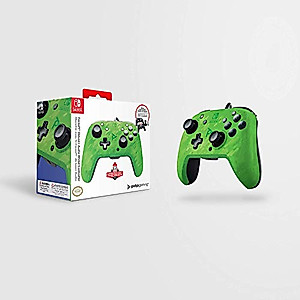 PDP Controller Faceoff Deluxe+ Audio Wired Switch Camo Green