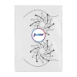 LUOEM Acrylic Nipple Covers Rhombus Shape Breast Face Jewels Acrylic Tears Gem Stones Bindi Chest Stickers (White Black)