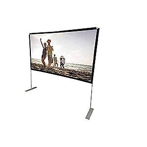 RCA RPJ144 Indoor/Outdoor 100-Inch-Diagonal Portable Projector Screen (Renewed)