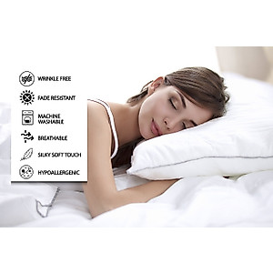 GLIMMER TEXTILE 100% Organic Cotton 1200 Thread Count Queen(60"x80") Orange Sheet Set | Sateen Weave |Hotel Luxury Bedding 4 Piece Sheet Sets| Breathable & Soft | Fits Upto 22" Deep Pocket Mattress.