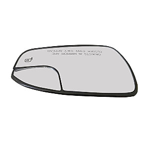 KYYET Right Passenger Side Power Heated Convex Mirror Glass Compatible with 2013-2020 Fusion w/Rear Plate- Replace DS7Z17K707A