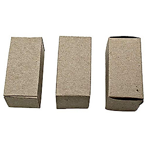 Bonka Bird Toys 3424 Pk3 Cardboard 3-Inch Box Foot Talon Foraging Bird Toy