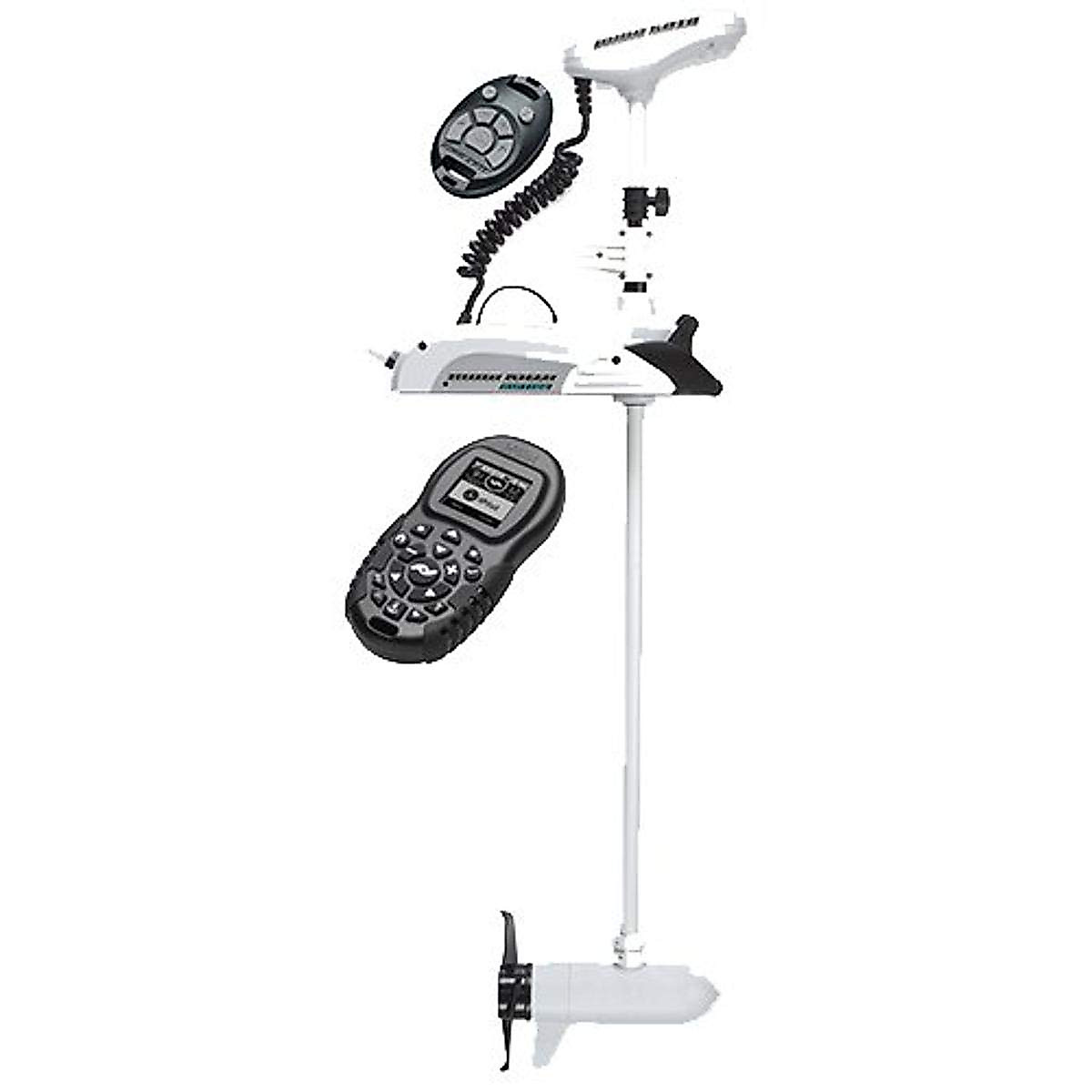 Minn Kota 1363732 Riptide Terrova Saltwater Electric-steer Bow-Mount Trolling Motor with Digital Maximizer & i-Pilot GPS, 112 lbs Thrust, 60" Shaft