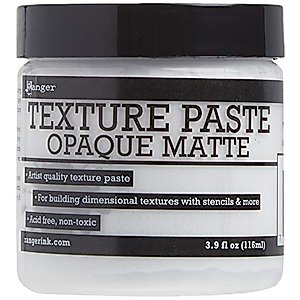 Ranger Texture Paste 4oz-Opaque -INK4444