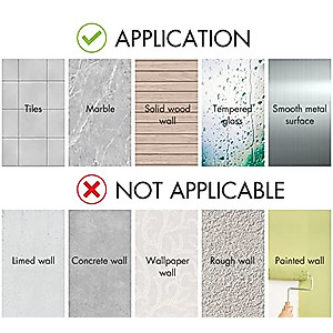 AJayHao Shower Caddy Shelf Adhesive Dedicated Stickers For B09F9RC9MV