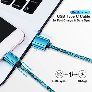 USB Fast Charger Kit for Google Pixel 7/6pro/6a/5/4/4a/4XL/3/3a/3XL/2, Wall Charger Plug + Car Phone Charger + 2X Nylon-Braided USB A to USB C Cables (3ft) for Samsung Galaxy S23,S22 Ultra,S21,S20,A33