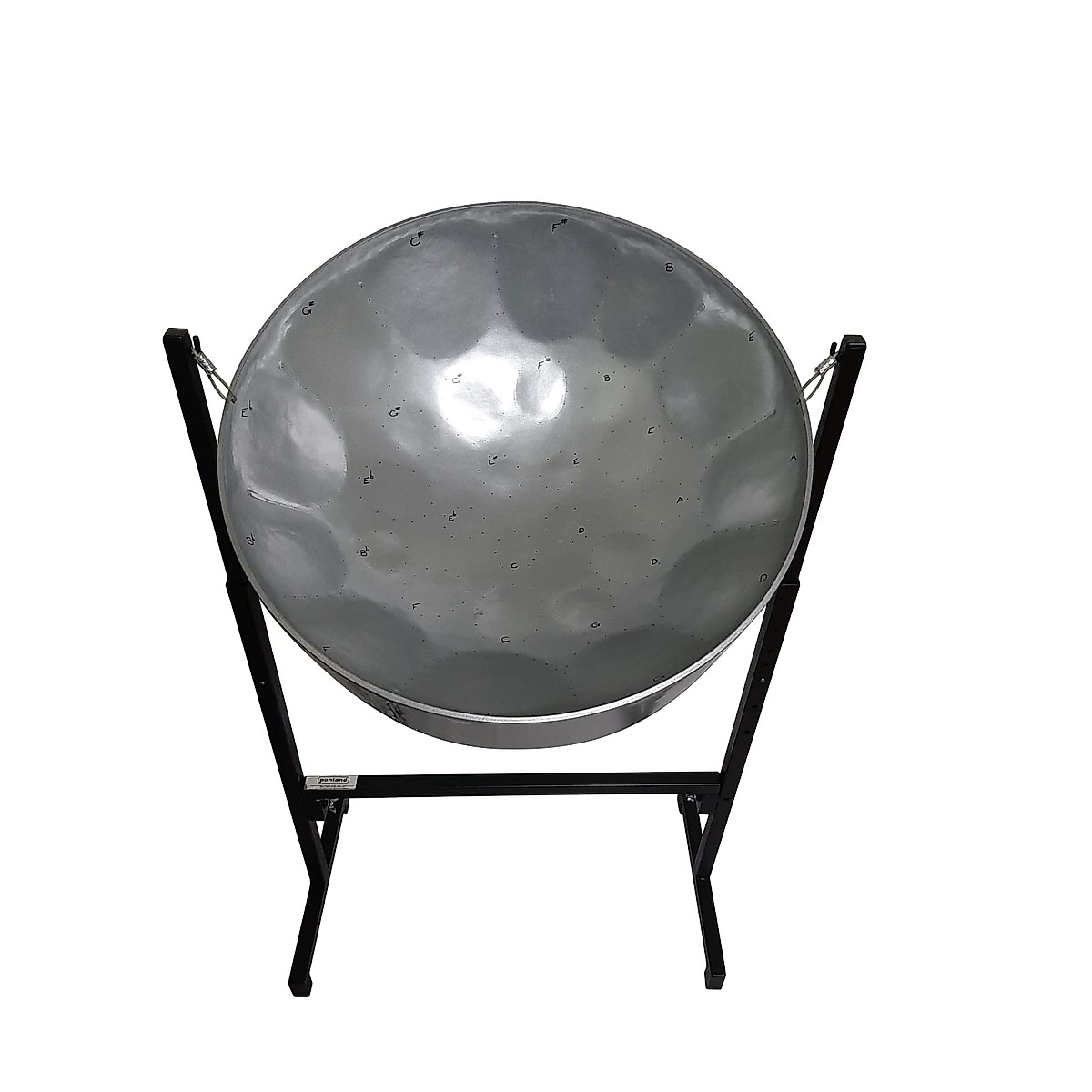 LOW TENOR (SOPRANO, LEAD) STEELPAN (STEEL DRUM) WITH PROTECTIVE CARRYING CASE