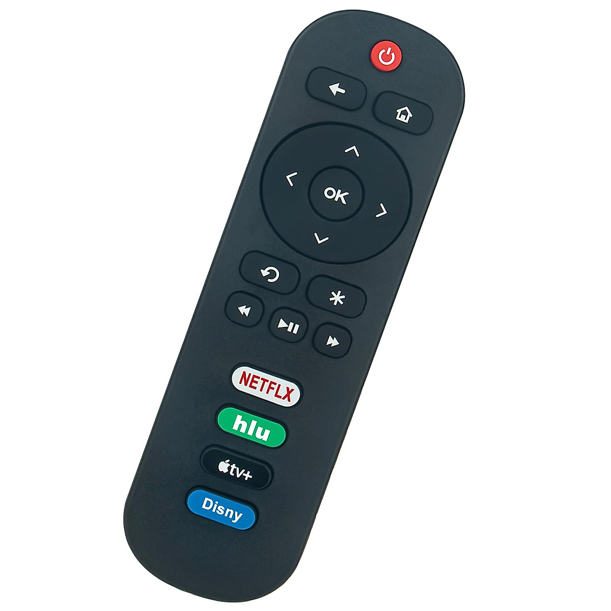 RC280 RC282 Replacement Remote Applicable for TCL Roku TV 65S455 75S455 55S455 50S455 43S455 43S425 32S3800 5US57 40S325 40S3800 55S405 28S3750 40S305 65S535 49S515 65S525 75S435 50S535 50S423 55S425