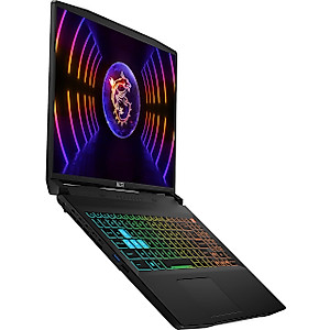 MSI 2023 Newest Crosshair Gaming Laptop, 16" FHD+ 144Hz IPS Display, NVIDIA GeForce RTX 4070, Intel Core i7-13620H (Beats i9-12900H), 64GB DDR5 RAM, 2TB SSD, Backlit Keyboard, Wi-Fi 6, Windows 11 Home