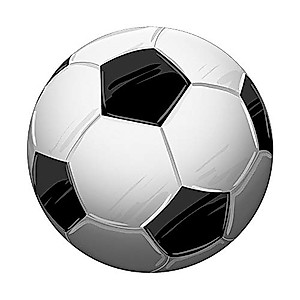 Soccer Ball Cool Hobby Sports Football Player Coach Gift PopSockets Swappable PopGrip