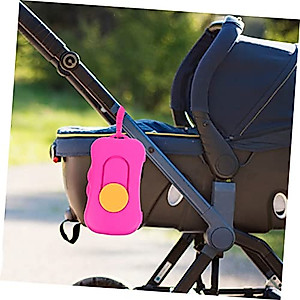 Wipes Travel Case 6 Pcs Baby Wipes Box Diaper Dispenser Baby Diaper Bags Desk Dispenser Facial Tissue Holder Box Wet Wipes Dispenser Holder Reusable Baby Tissue Case