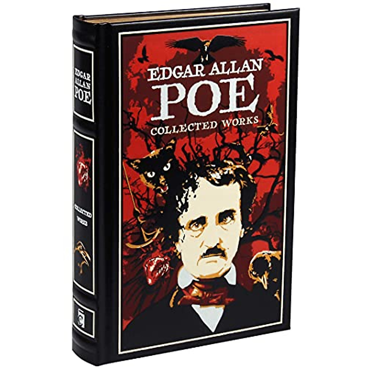 Edgar Allan Poe: Collected Works (Leather-bound Classics)