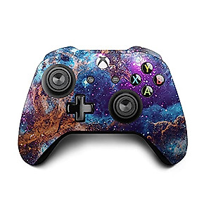 Head Case Designs Officially Licensed Cosmo18 Lobster Nebula Art Mix Vinyl Sticker Gaming Skin Decal Cover Compatible With Xbox One S Console and Controller Bundle