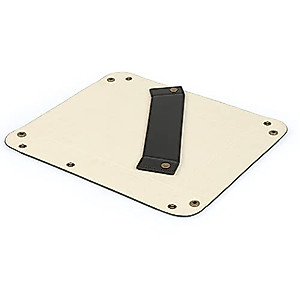 Londo Leather Tray Organizer - Practical Storage Box for Wallets, Watches, Keys, Coins, Cell Phones and Office Equipment