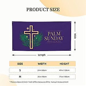 Palm Sunday 2023 Yard Banner Backdrop Party Photography Background Birthday Backdrops Decor Medium